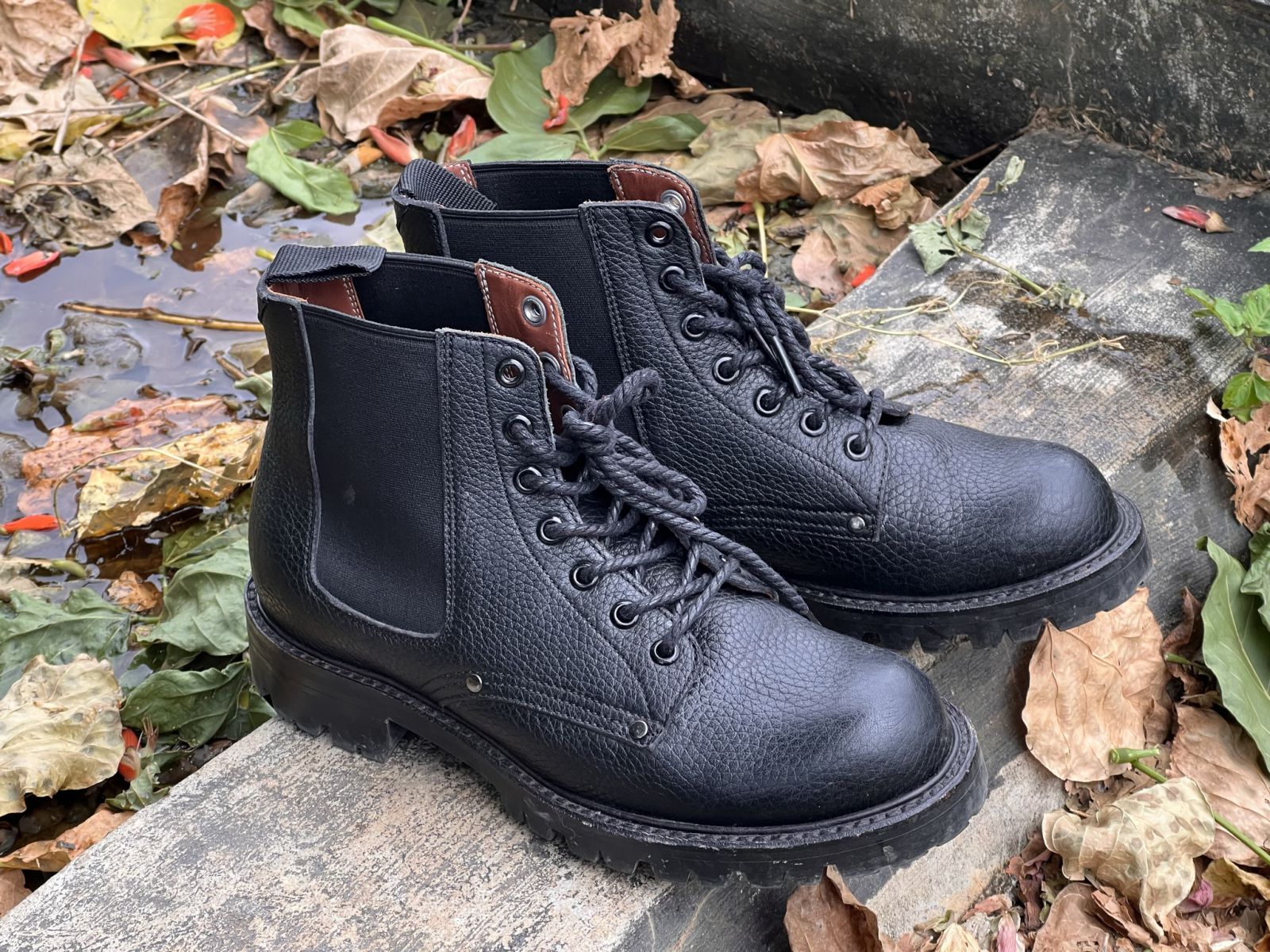 Handwelted Goodyear Boot by KNAR SERVICE BOOTS