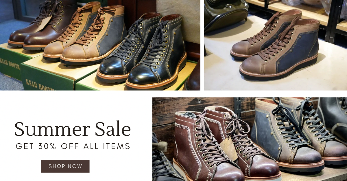 Handwelted Goodyear Boot by KNAR SERVICE BOOTS